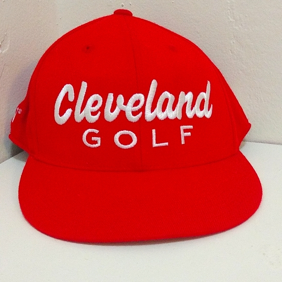 Cleveland Golf | Accessories | Red Cleveland Golf Hat | Poshmark